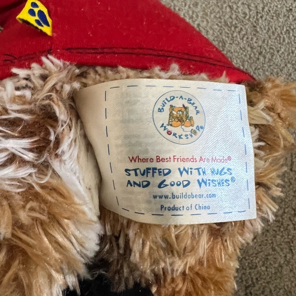 Build-A-Bear | Toys | Build A Bear Brown Calico Patch Stitch Teddy Heart Patches Stitches Plush ...